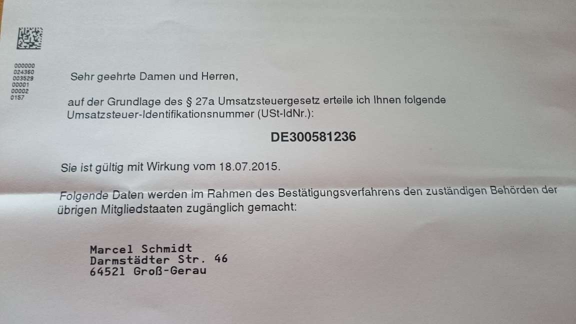 USt-Identifikationsnummer erhalten | Blog | Glanzstück Shop